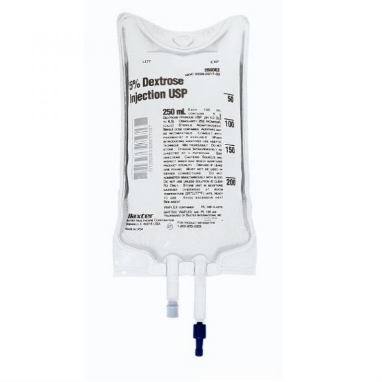Baxter Normal Saline 250 ml IV Bags, Case of 30 | Dental Ed, Sedation ...
